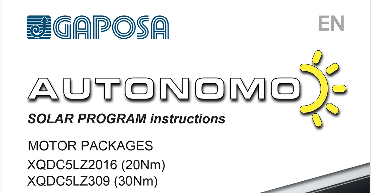 TEXTON Autonomo Programming Guide - TEXTON